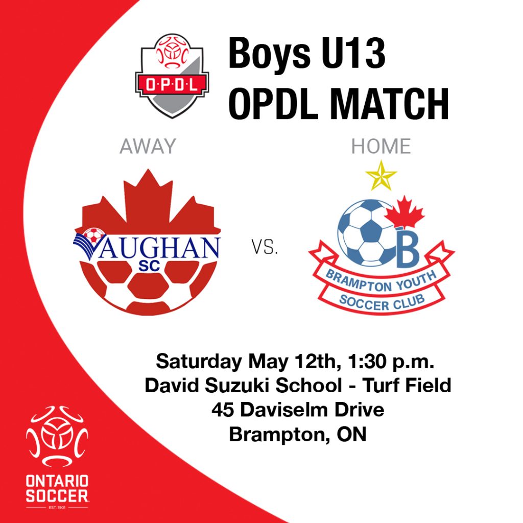 HomeGame_OPDL_vsVaughan_May12_2018 - Welcome to Brampton Soccer Club