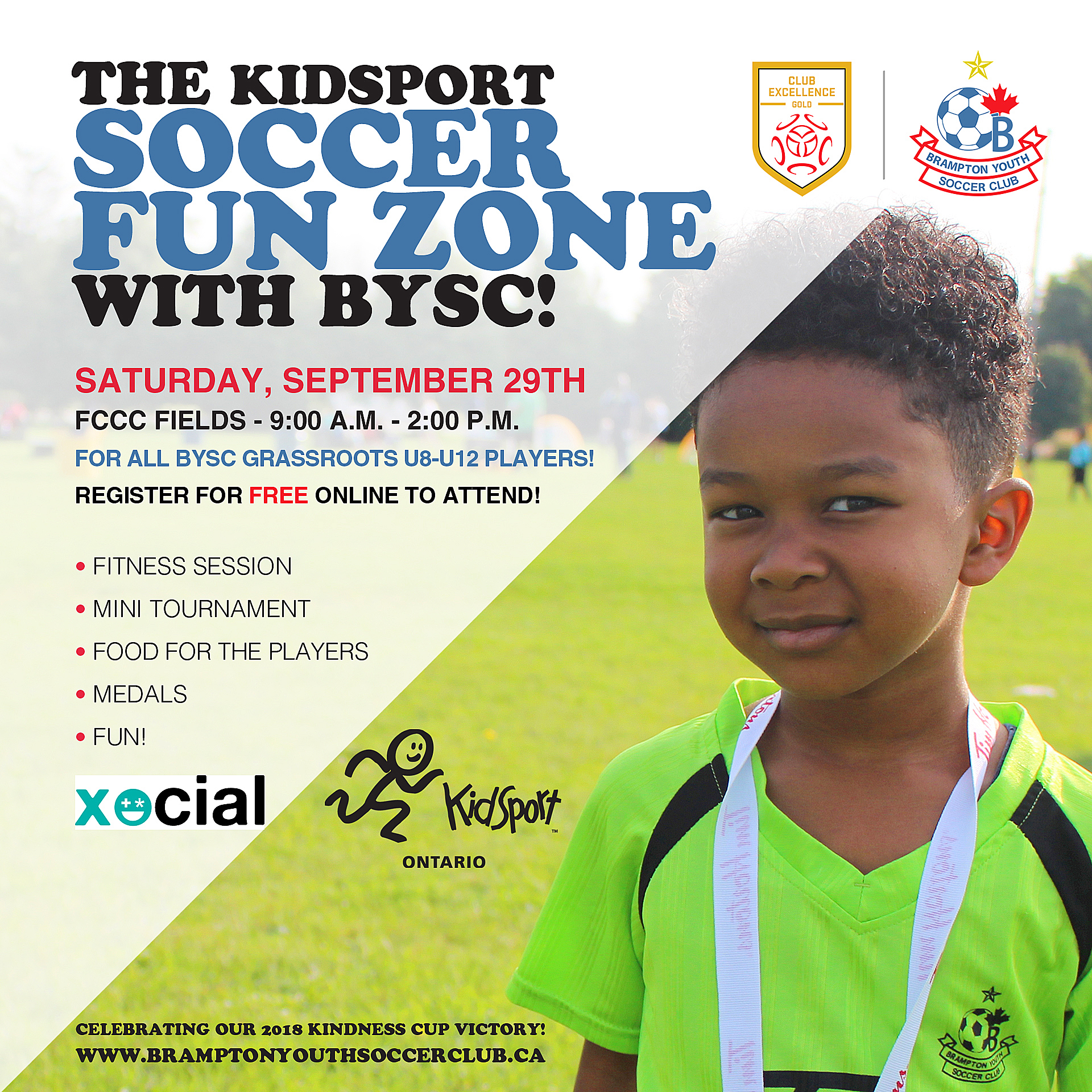 BYSC Grassroots U8-U12 Players! - Join The KidSport Soccer Fun Zone ...